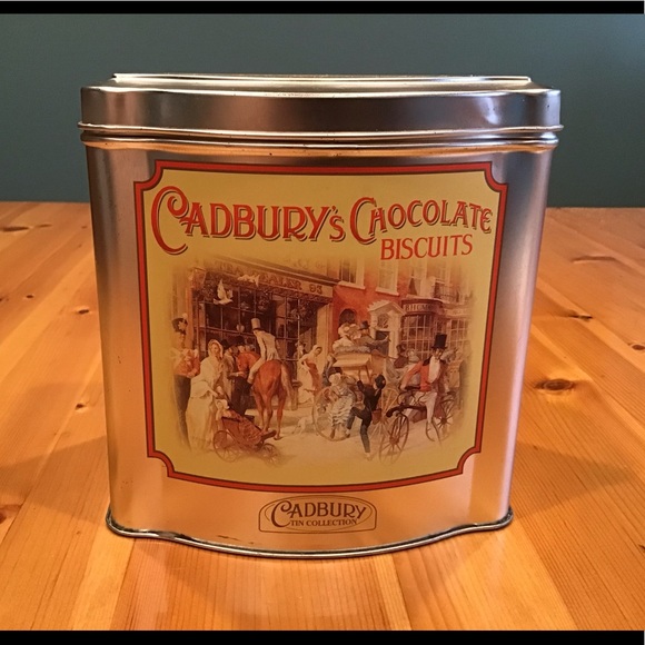 Vintage - Cadbury | Accents | Vintage Cadburys Chocolate Biscuits Tin ...